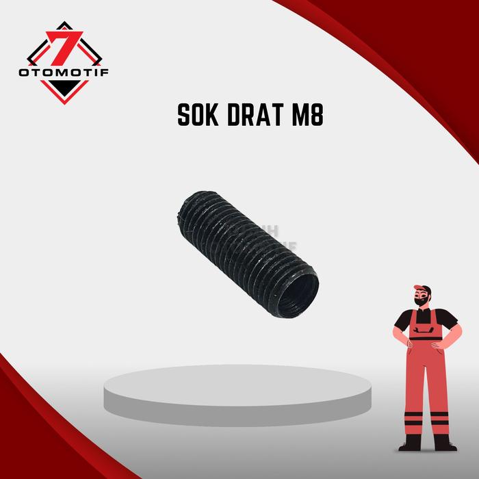 Jual Sok Drat Dalam M8 12 Luar M10 14 Besi Hitam 8mm 10mm - Jakarta ...