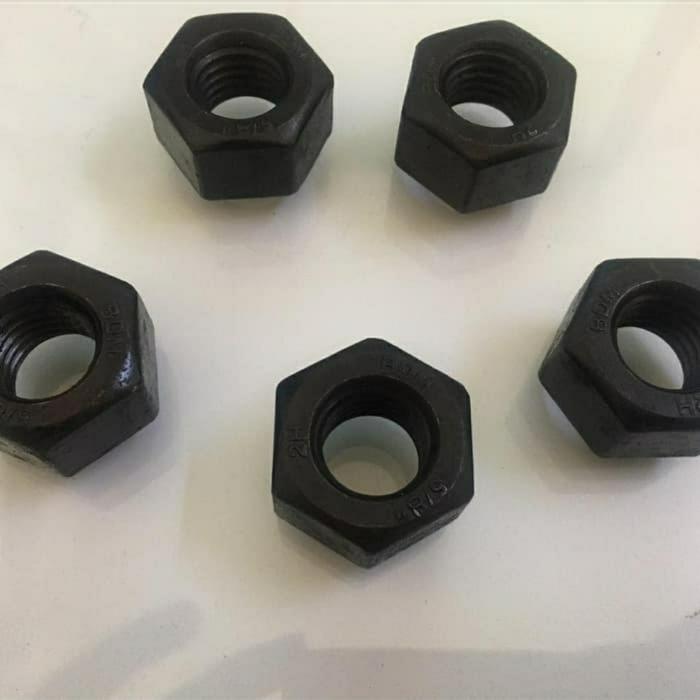 Jual mur baja hitam m20 x 1.5 ukuran drat .baja hex nut - Jakarta Barat - baut_mandiri | Tokopedia