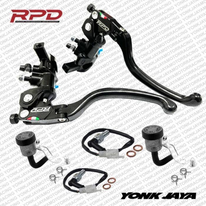 Jual MASTER REM SET RPD KANAN 17MM & KIRI 16MM WITH SWITCH REM TDR ...