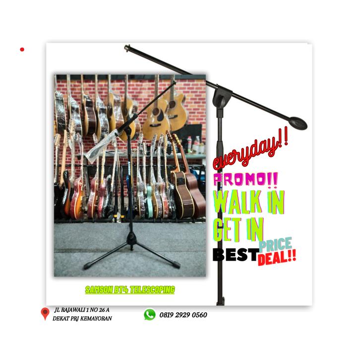 Promo SAMSON BT4 - Telescoping Boom Stand,BMJ Cicil 0% 3x - Jakarta ...