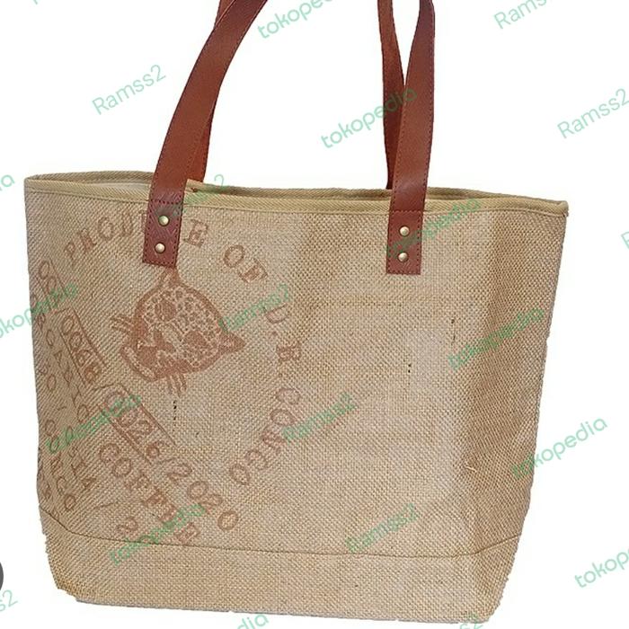 Jual Nespresso Jute Tote Bag Tas Jinjing Goni Singapore - Jakarta Pusat ...