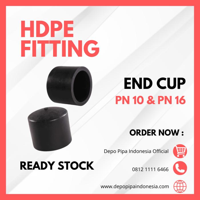 Jual End Cap Butt Fusion Fitting Pipa HDPE PN10 Dia. 90 mm - 500 mm ...