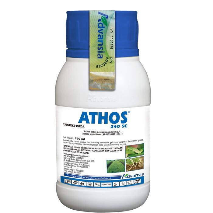 Jual Insektisida / ATHOS 240 SC 250 ML / Mengendalikan Hama Ulat Grayak ...