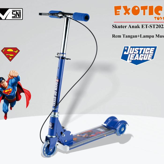 Jual Skuter Besi EXOTIC ST 2023 Scooter Anak Ada musik - Kota Tangerang ...