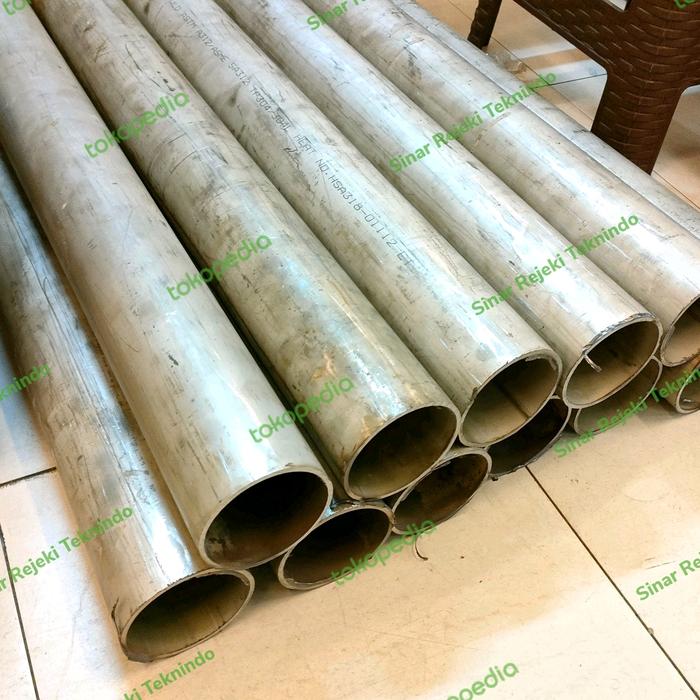 Jual Pipa stainless Sch40 size 4" x 100cm - Pipe ss304 sch 40 - Jakarta ...