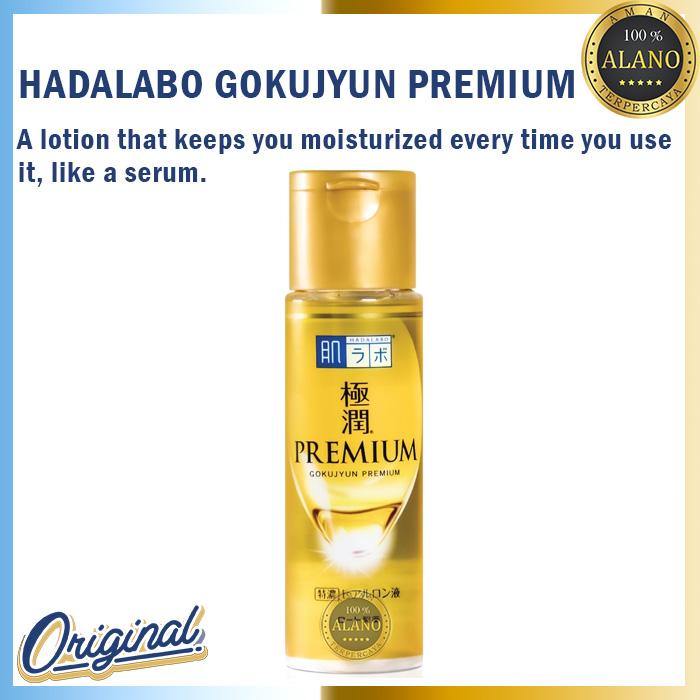 Jual Hadalabo Gokujyun Premium Lotion Original Japan - Pelembab ...