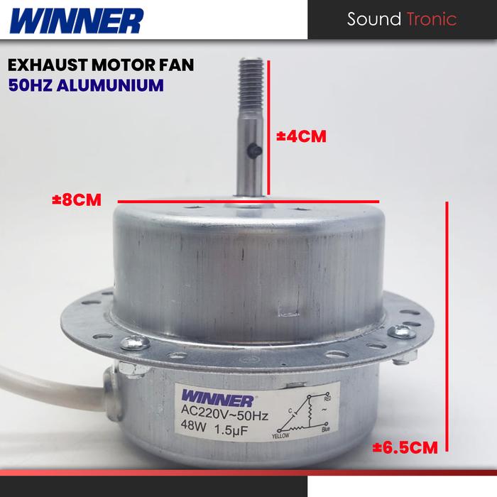 Promo WINNER Dinamo Exhaust Fan MASPION Tembaga Cooper - Alumunium ...