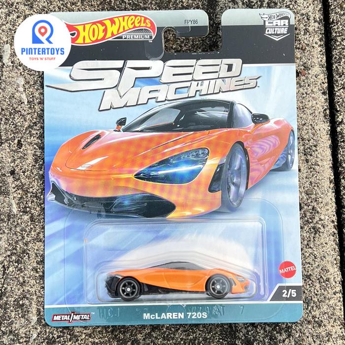 Jual Diecast Mclaren 720S Orange Speed Machines Hot Wheels Hotwheels ...