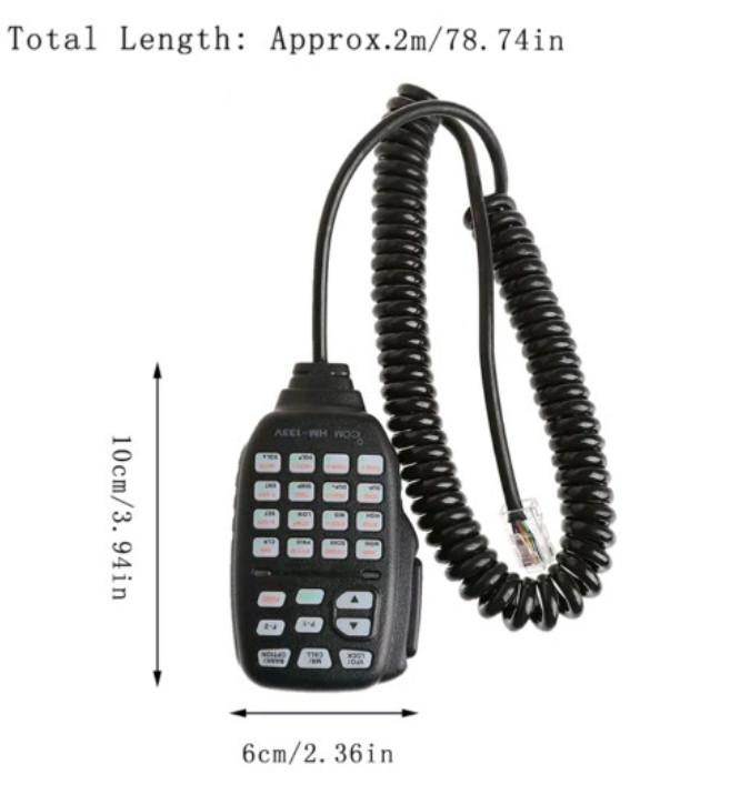 Jual Extra Mic Icom Rig Hm133v Ptt Mic Radio 2300h 2200 2720 Icom Hm 133v Di Seller Rosaria ...