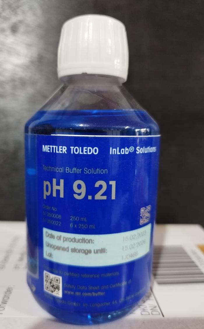 Jual Technical buffer solution pH 9.21 Mettler Toledo 51350008-250ML - Jakarta Pusat ...