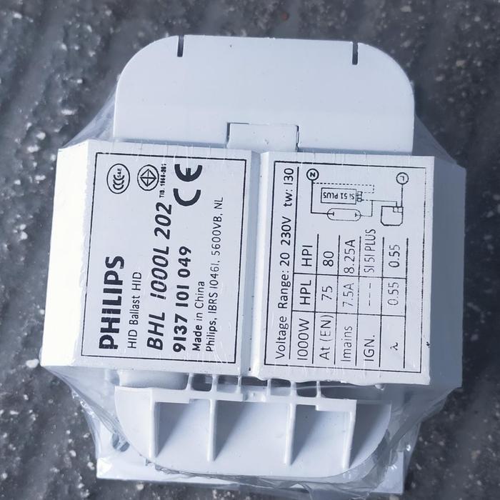 Promo PHILIPS BHL L02 1000W BALLAST HPI-T HPIT HPL 1000W Cicil 0% 3x ...