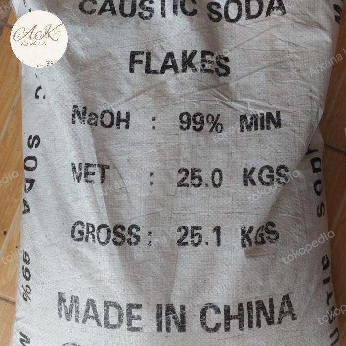 Jual caustic soda flake / soda api flake / made in china - 25 kg - Kab ...