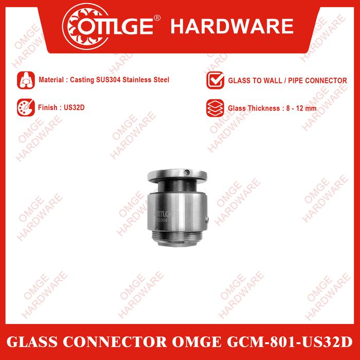 Promo Glass to Wall Pipe Connector OMGE GCM-801-US32D Cicil 0% 3x ...