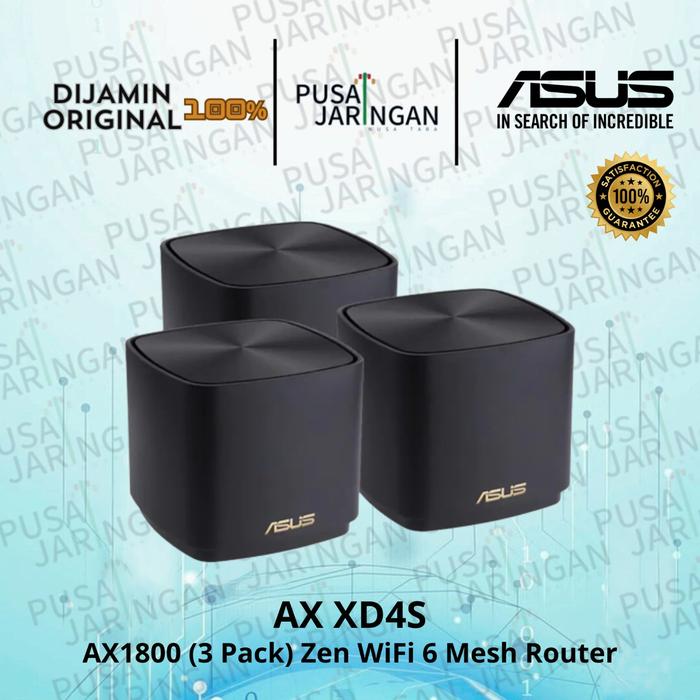 Jual ASUS ZenWiFi AX Mini XD4S AX1800 ( 3 Pack ) Zen WiFi 6 Mesh Router ...