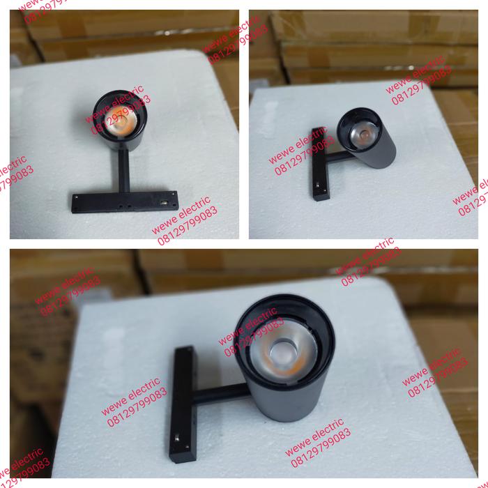 Jual LED TRACK LIGHT REL FLOOD LIPAT GRILL MAGNETIC 6W 7W 12W 18W 20W ...