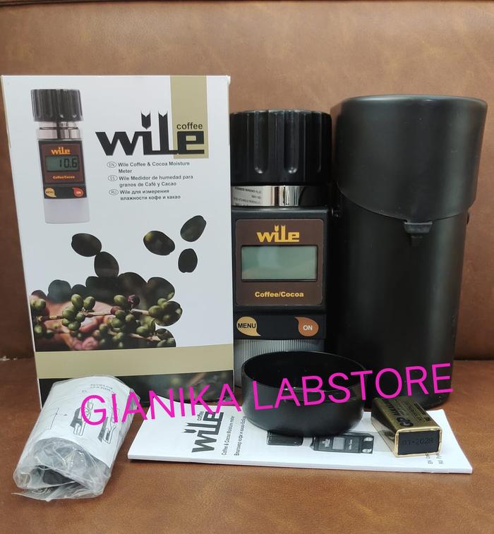 Jual WILE Coffee & Cocoa Moisture Meter ukur kadar air biji kopi dan ...