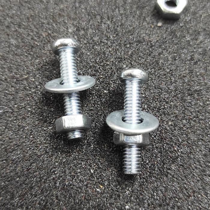 Jual Baut JP + Mur + Ring M3 x 20 Baut Obeng 20pcs Baut Set Mur Ring ...