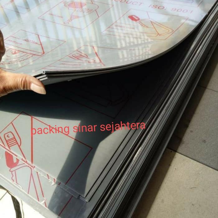 Jual plat pvc grey lembaran 6mm x 122cm x 244cm - Jakarta Barat - packing sinar sejahtera ...