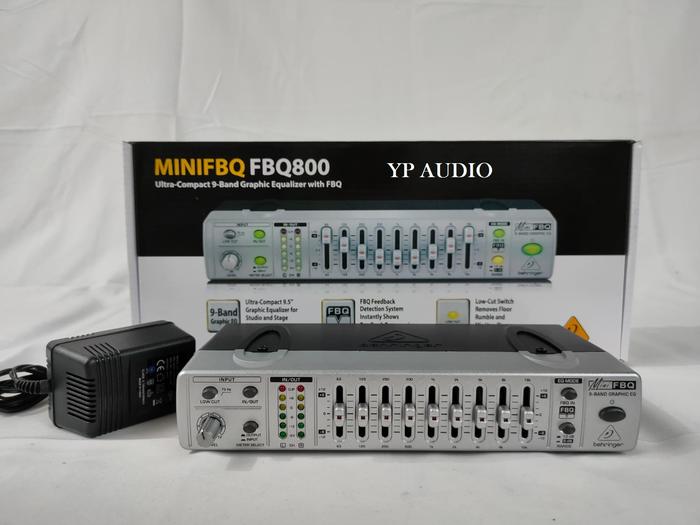 Jual Equalizer Behringer MINIFBQ FBQ800 / FBQ 800 / FBQ800 - Jakarta ...