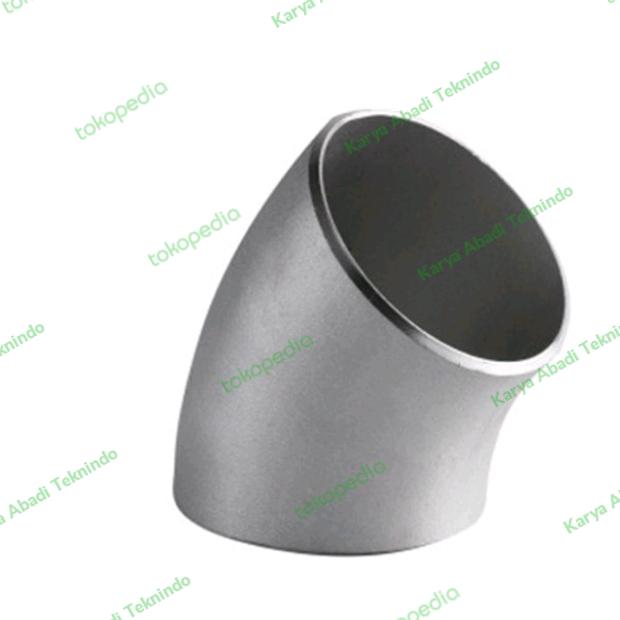 Jual Elbow las 45 derajat SS304 Sch40 ukuran 3"inch / Stainless Steel - Jakarta Barat - Karya ...