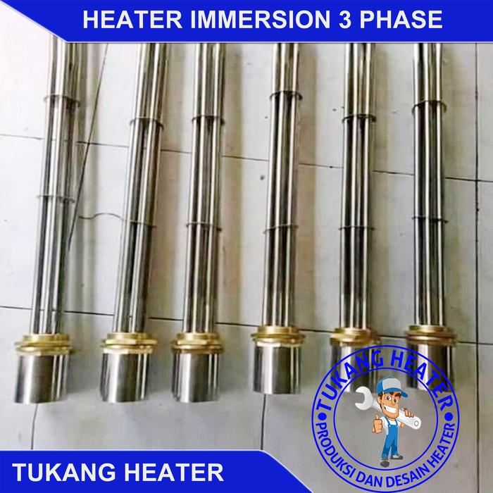 Jual Immersion Heater Ø pipa 11 mm x panjang 300 mm x 220 Volt x 4000 ...