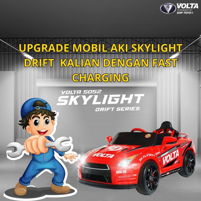 Promo Mobil Aki Skylight DRIFT Upgrade - Fast Charging - Jakarta Barat - allunid store | Tokopedia