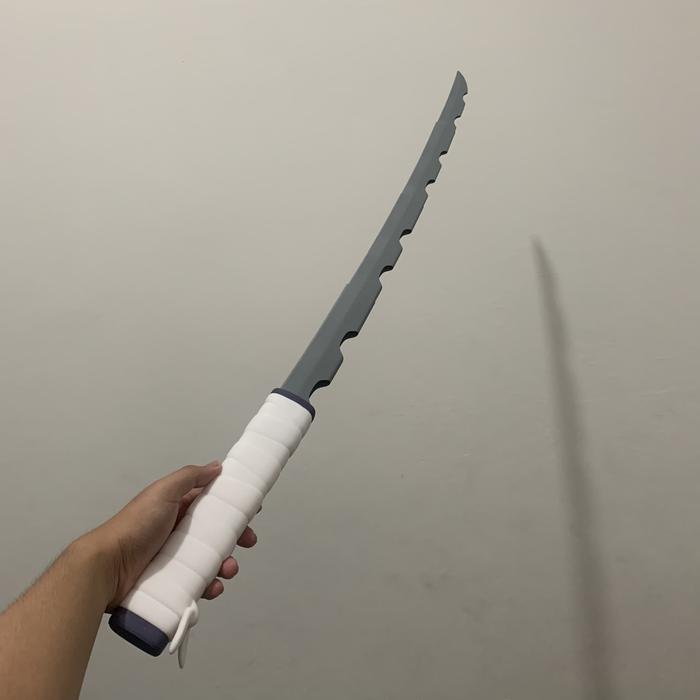 Jual Retractable Collapsing Katana Fidget Toys Demon Slayer Inosuke ...