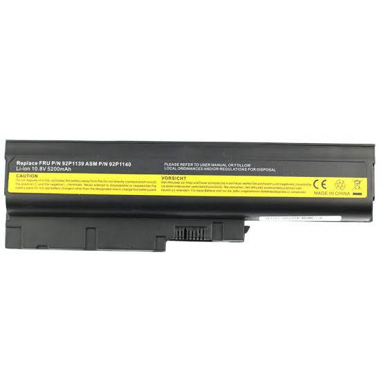 Jual Battery IBM Lenovo ThinkPad T60 T61 R60 R61 R400 R500 W500 Series ...
