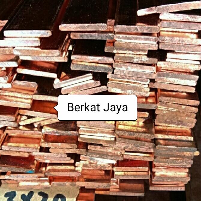 Jual Busbar tembaga plat tembaga strip 2mm x 15mm x 50cm - Jakarta ...