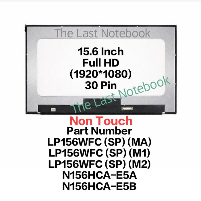 Jual Layar Led Lcd Laptop HP ELITEBOOK 850 G8 15.6 Inch FULL HD Non ...