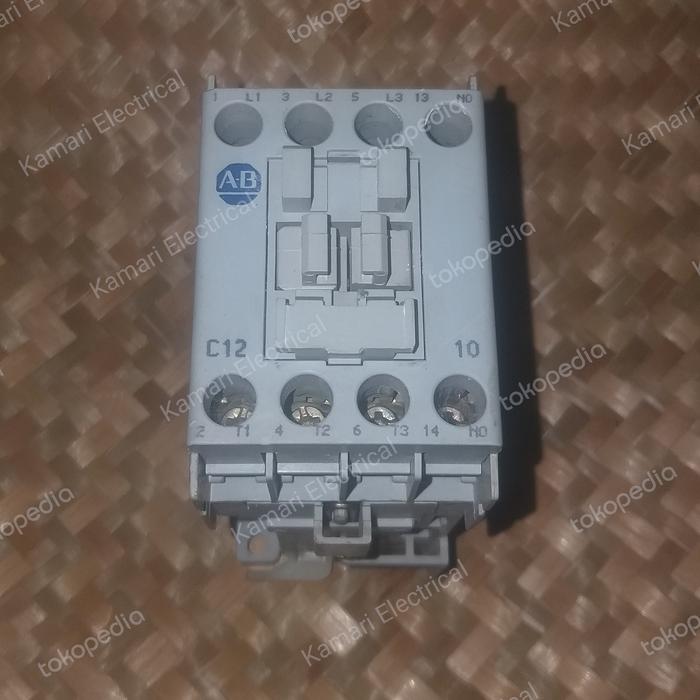 Jual Contactor Kontaktor Allen Bradley 100-C12D*10 A 25A 24VDC Oroginal ...