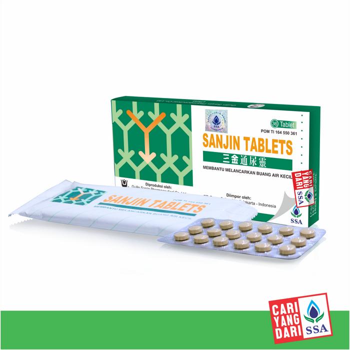 Jual SANJIN TABLETS 36's - Jakarta Pusat - SSAbadi official | Tokopedia