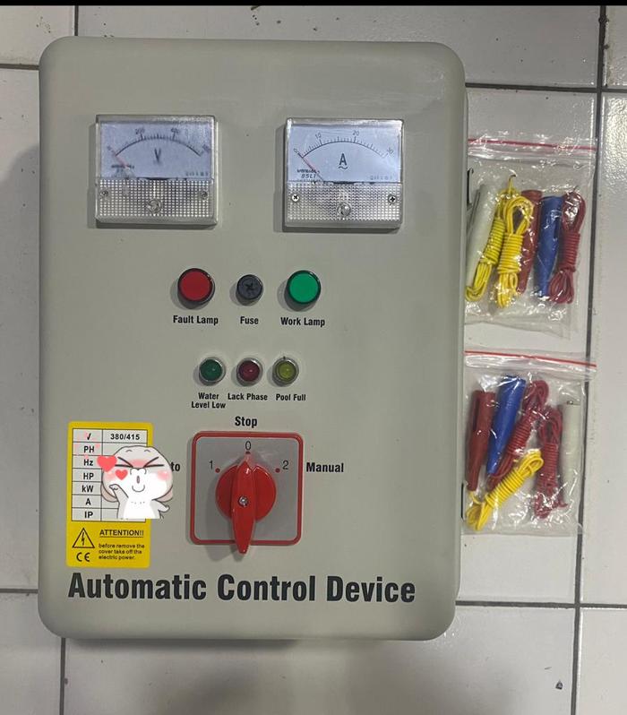 Jual Panel submersible 3 hp 220 volt control box submersible 3 Hp 220 ...