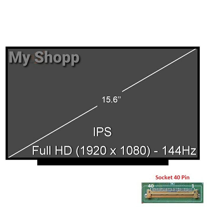 Jual Screen Panel Led Lcd Laptop Dell G3 15 3500 144Hz 40 Pin Series ...