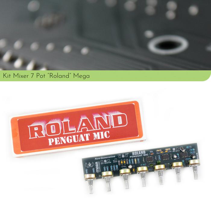 Jual Kit Rakitan Mixer 7 ROLAND potensio penguat mic by Mega Kit - Kota ...