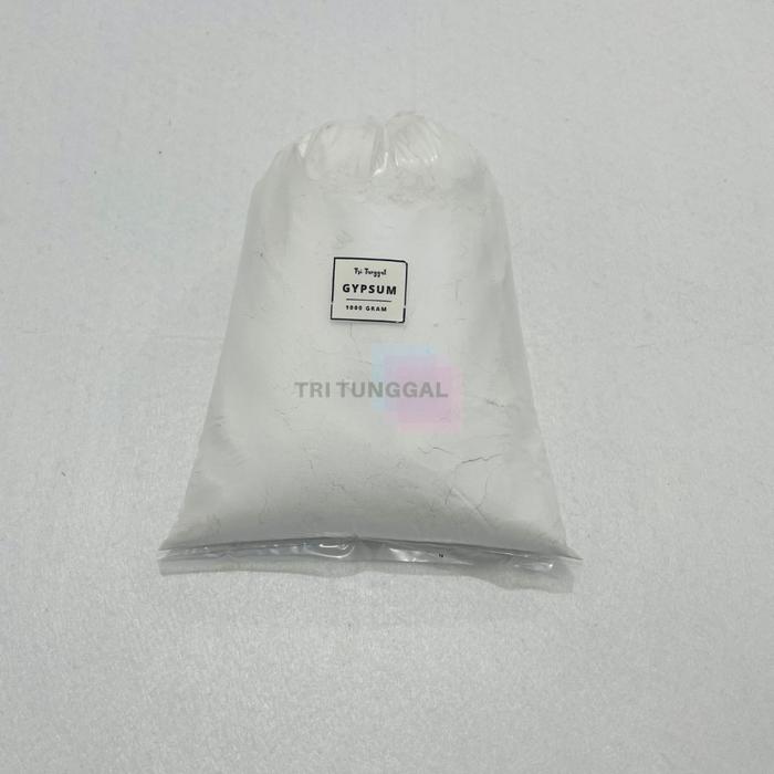Jual Powder Gypsum 1 Kilogram Bubuk Casting Gipsum Warna Putih Semen ...