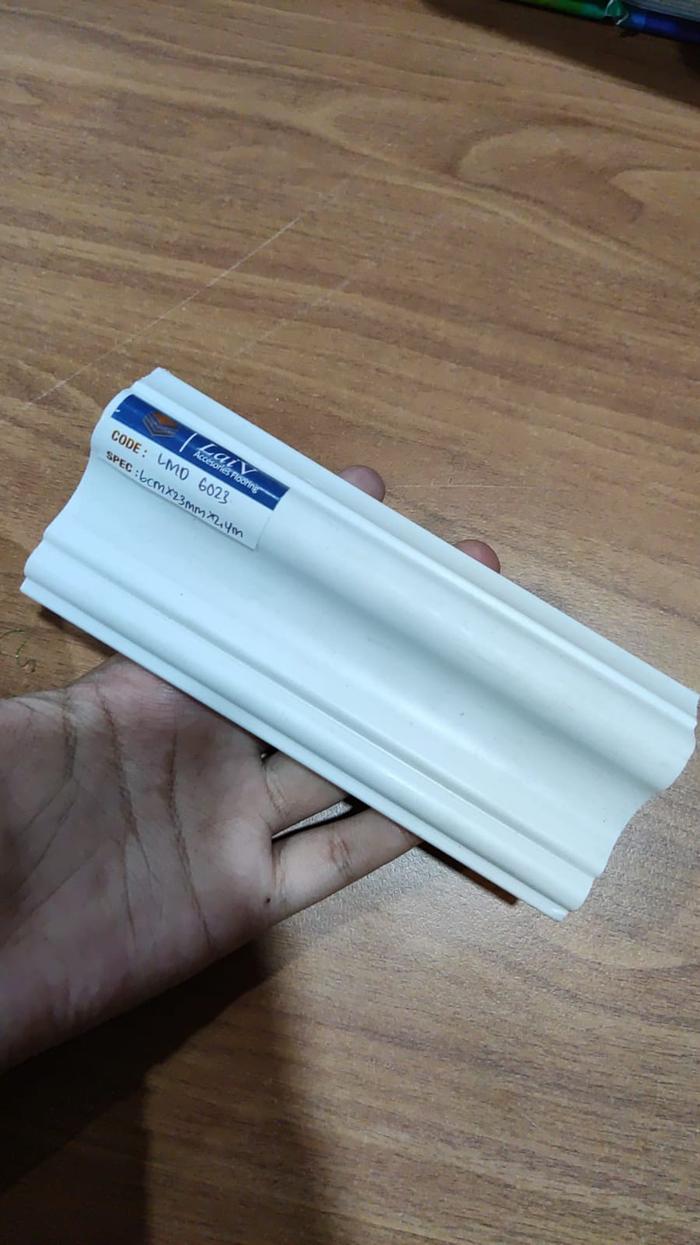 Jual Profil PVC dinding / Lis PVC dinding/ Wall Moulding LMD-6023 ...