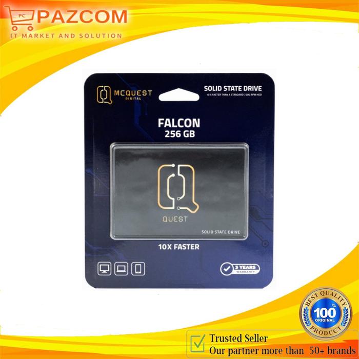 Jual SSD MCQuest Digital Falcon 256GB Sata 3 - SSD 256 GB 2,5inch - Jakarta Pusat - PazCom ...