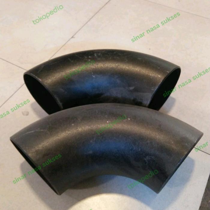 Jual Elbow las besi sch80 ukuran 3" inch carbon steel 90° - Jakarta ...