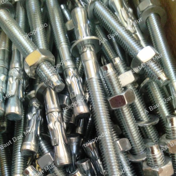 Jual Trubolt M12 x 180 / Dynabolt / wedge anchor / Galvanis / Zinc ...