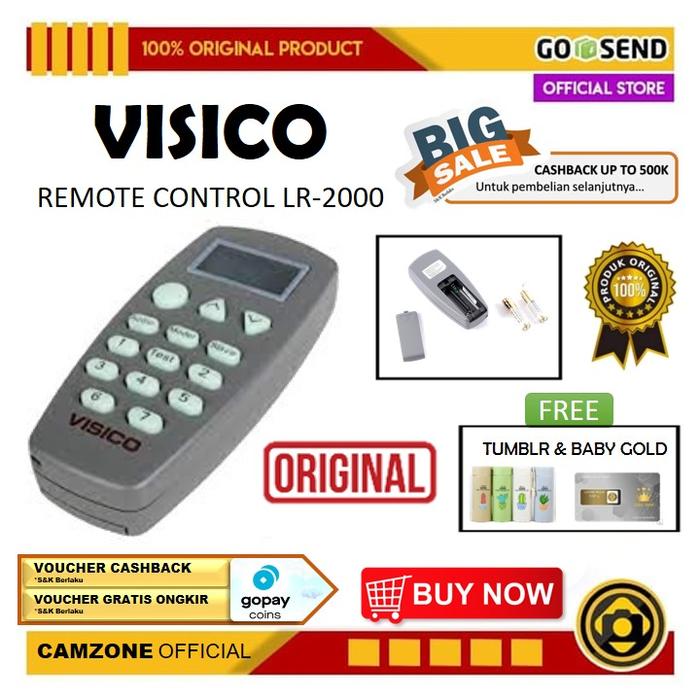Jual Visico lr-2000 lr 2000 lr2000 remote control - Jakarta Selatan ...