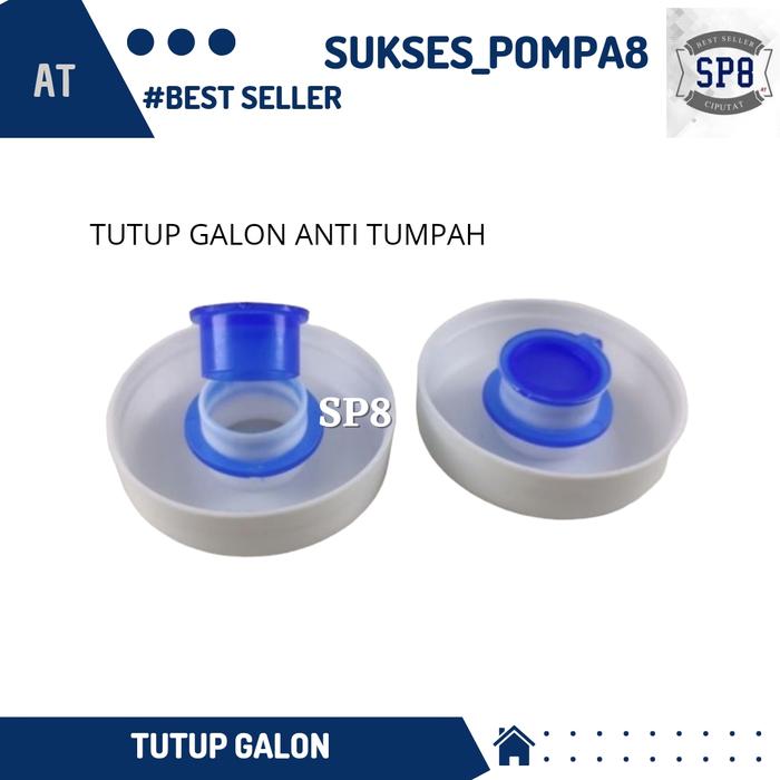 Jual Tutup Galon Dispenser 2pcs / Tutup Galon Anti Tumpah Food Grade ...