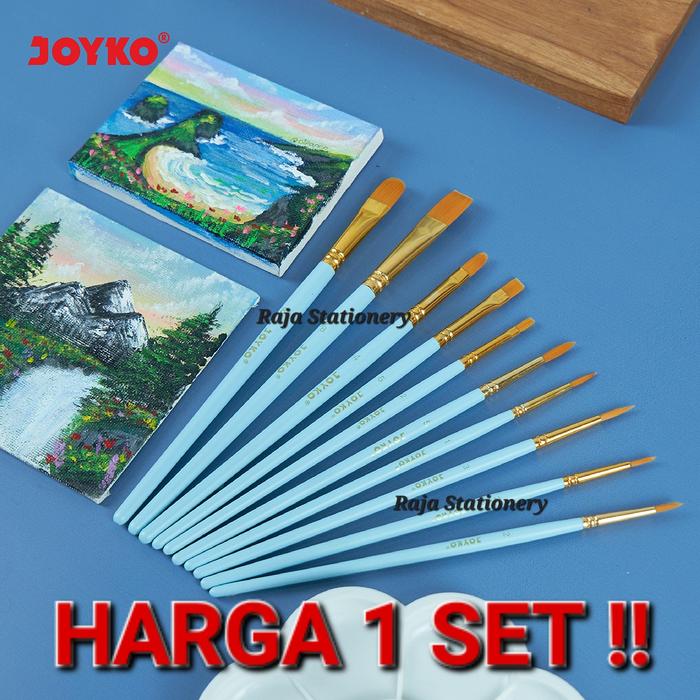 Promo Joyko Brush SET Acrylic / SET Kuas Lukis Cat Air Akrilik Poster ...