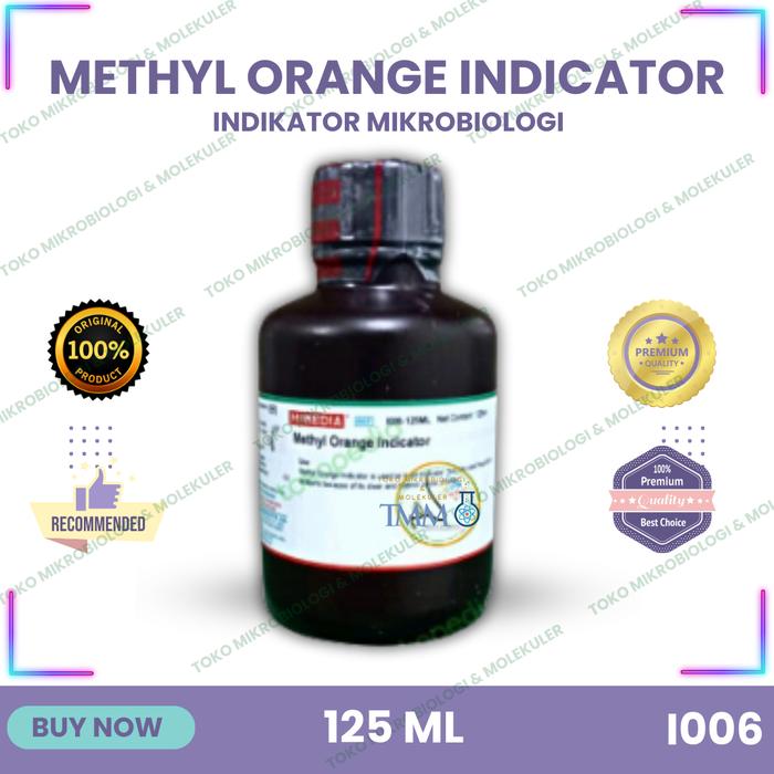 Jual Methyl Orange Indicator - Indikator Mikrobiologi, 125 ml - Kab ...