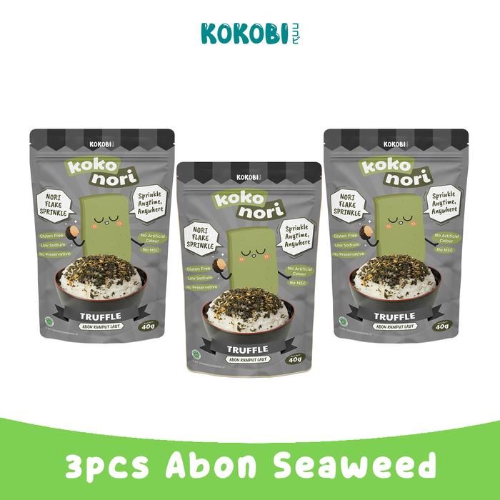 Jual 3pcs KOKO NORI Abon Rumput Laut Tabur - TRUFFLE Seaweed Flake ...