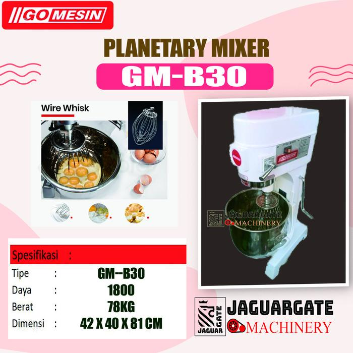 Jual GM-B30 Mixer Gomesin Adonan Kue 30 Liter Gomesin - Kota Surabaya ...