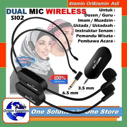 Jual Microphone UHF Dosen Guru Imam Masjid Ustad Instruktur Senam ...