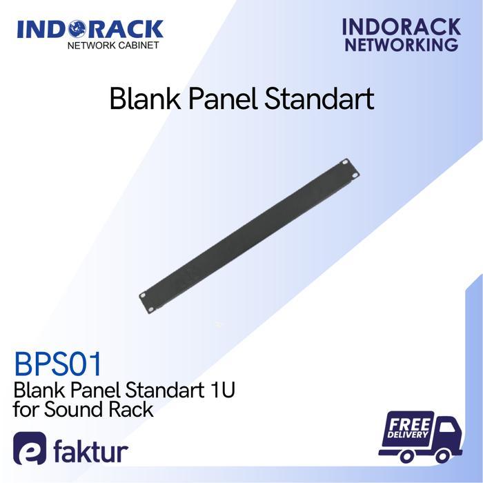 Jual Indorack Accesories Blank Panel 1U Penutup Celah Audio Rack BPS01 ...