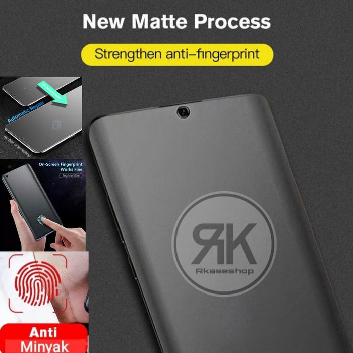 Jual CUSTOM Hydrogel GLARE MATTE anti gores ALL SEMUA TIPE HP screen ...