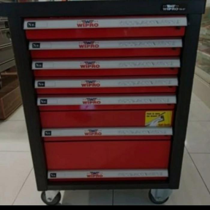 Jual Tool Kit set Tool Trolley 6 Laci Roller Cabinet 6 Drawers Smooth WIPRO - Jakarta Utara ...